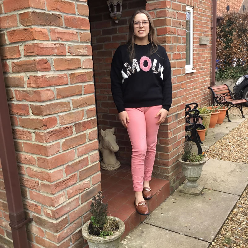 Tilly Fox. Plain Cotton Trouser