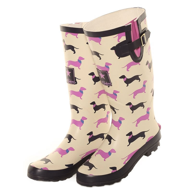Tilly Fox. Fun Wellies