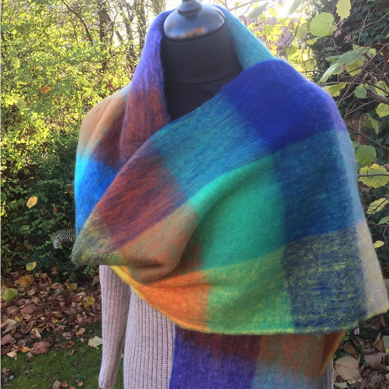 Tilly Fox. Multi Coloured Scarf