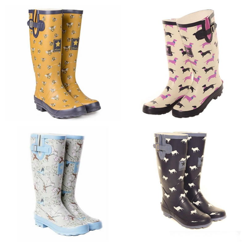Tilly Fox. Fun Wellies